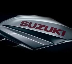 First Look of 2019 Suzuki Katana Fuel Tank in Latest Teaser ...