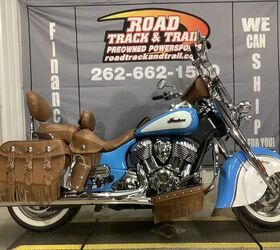 2018 Indian Motorcycle Chief Vintage ABS Sky Blue over Pearl White For ...
