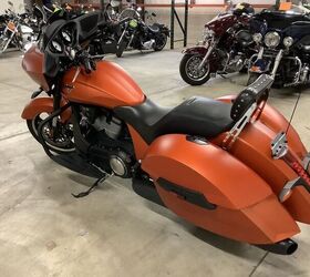 2017 Victory Motorcycles Cross Country Suede Nuclear Sunset Orange For ...