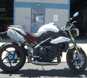 2012 Triumph Speed Triple R ABS - Crystal White For Sale | Motorcycle ...