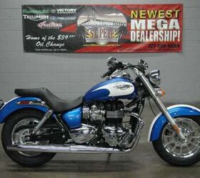 2013 Triumph America - Sapphire Blue / Crystal White For Sale ...