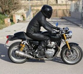 Triumph Street Tracker and Street Tracker R Spied! | Motorcycle.com