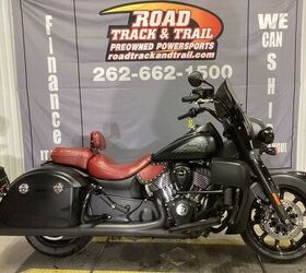 2018 Indian Motorcycle Springfield Dark Horse ABS Thunder Black Smoke ...