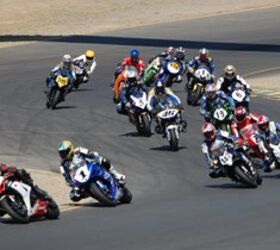 BMW HP2 Sport in club racing action | Motorcycle.com