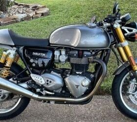 2016 Triumph Thruxton 1200 R Silver Ice For Sale | Motorcycle ...