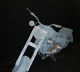 Harley-Davidson Wire Sculpture | Motorcycle.com