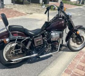 1983 Harley-Davidson FXDG WSpecial Edition Twin Belt Wide Glide Willy G ...