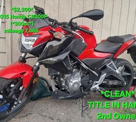 2015 Honda Cb300f For Sale | Motorcycle Classifieds | Motorcycle.com