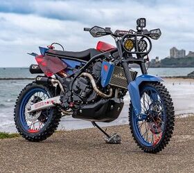 Custom Honda XL750 Transalps at Wheels and Waves 2026 – Gallery ...
