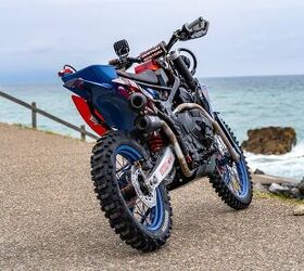 Custom Honda XL750 Transalps at Wheels and Waves 2026 – Gallery ...