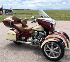 2016 Indian Roadmaster Tiliting Trike Conversion and Trailer For Sale ...